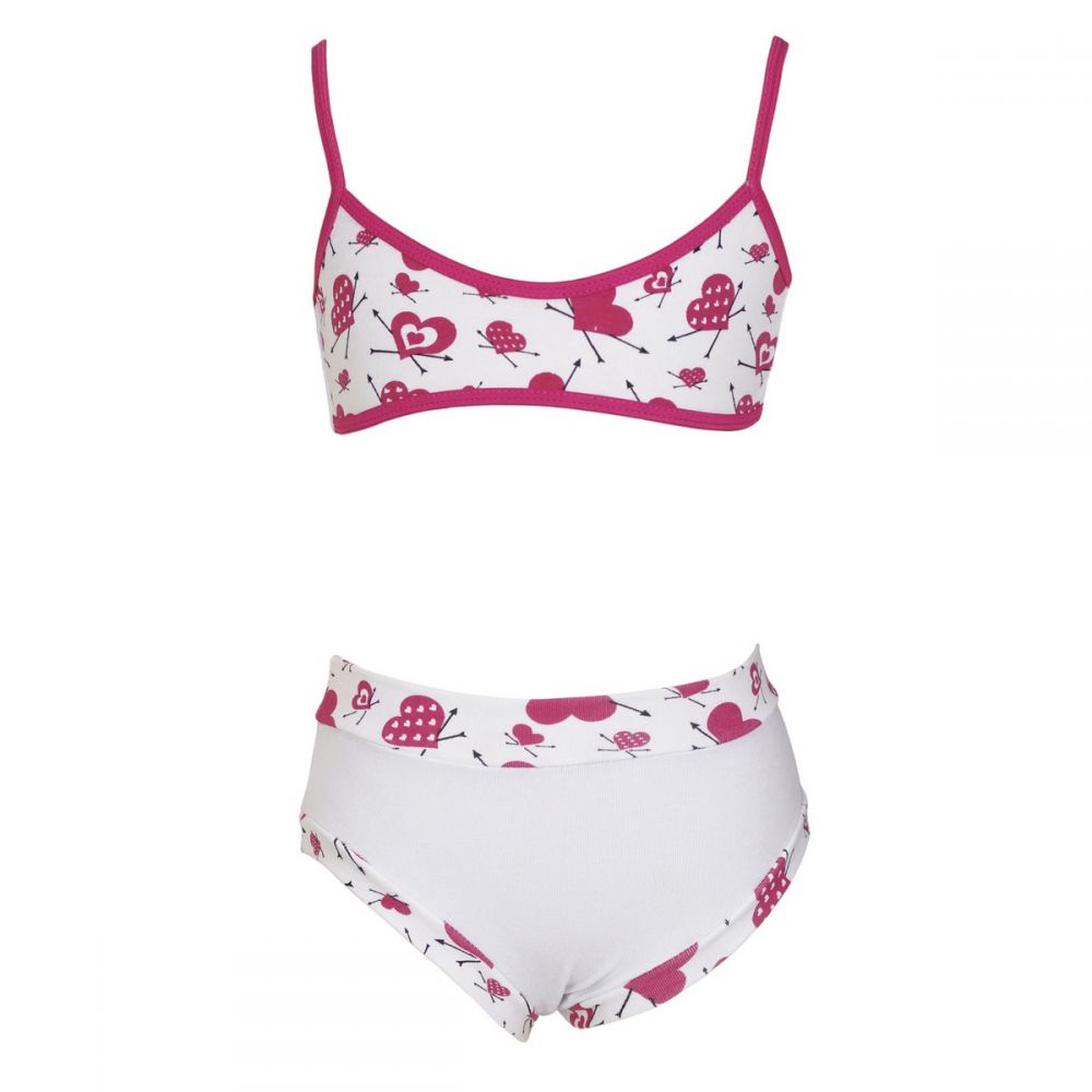 Conjunto Infantil Sem Bojo Lívia - Lingerie BR - Atacado para
