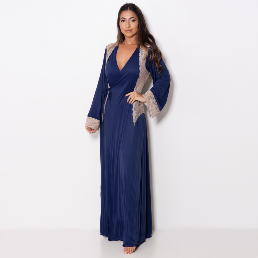 Robe Longo Romance - Lingerie BR - Atacado para Revenda