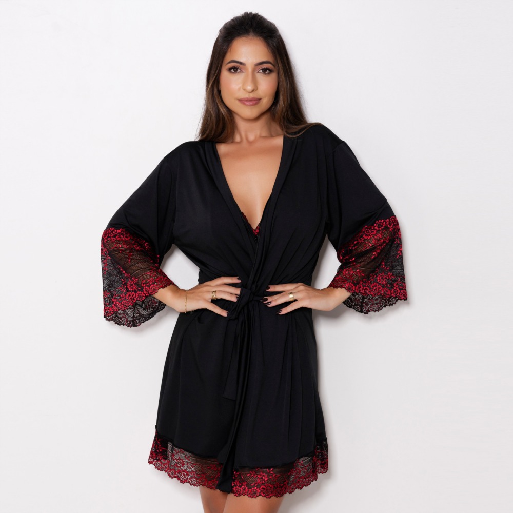 Robe Leila - Lingerie BR - Atacado para Revenda