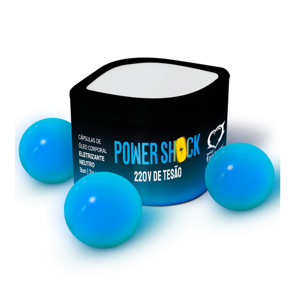 Bolinha Excitante Power Shock 220v De Tesão Sexy Fantasy