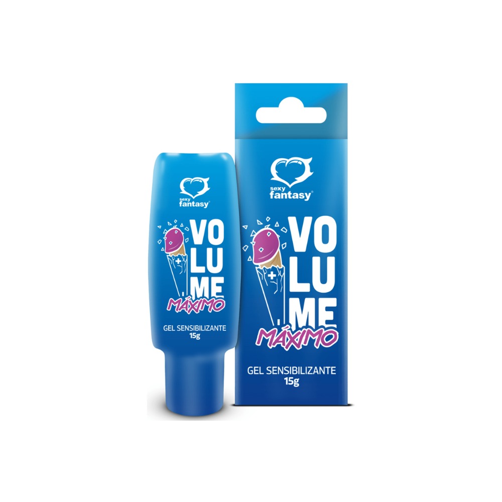 Gel Sensibilizante Volume Máximo - Lingerie BR - Atacado para