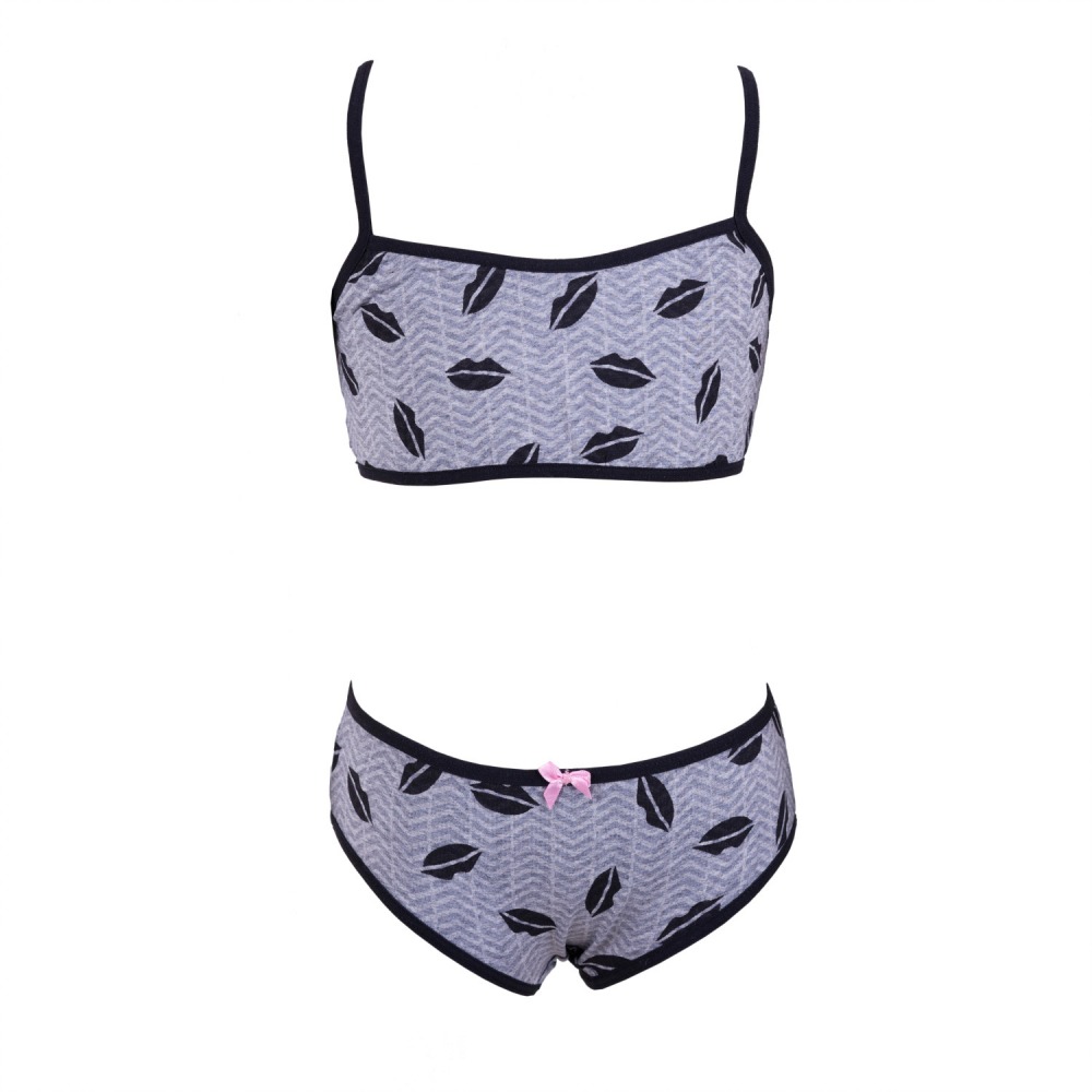 Conjunto Infantil Menina Moça Estampado - Lingerie BR