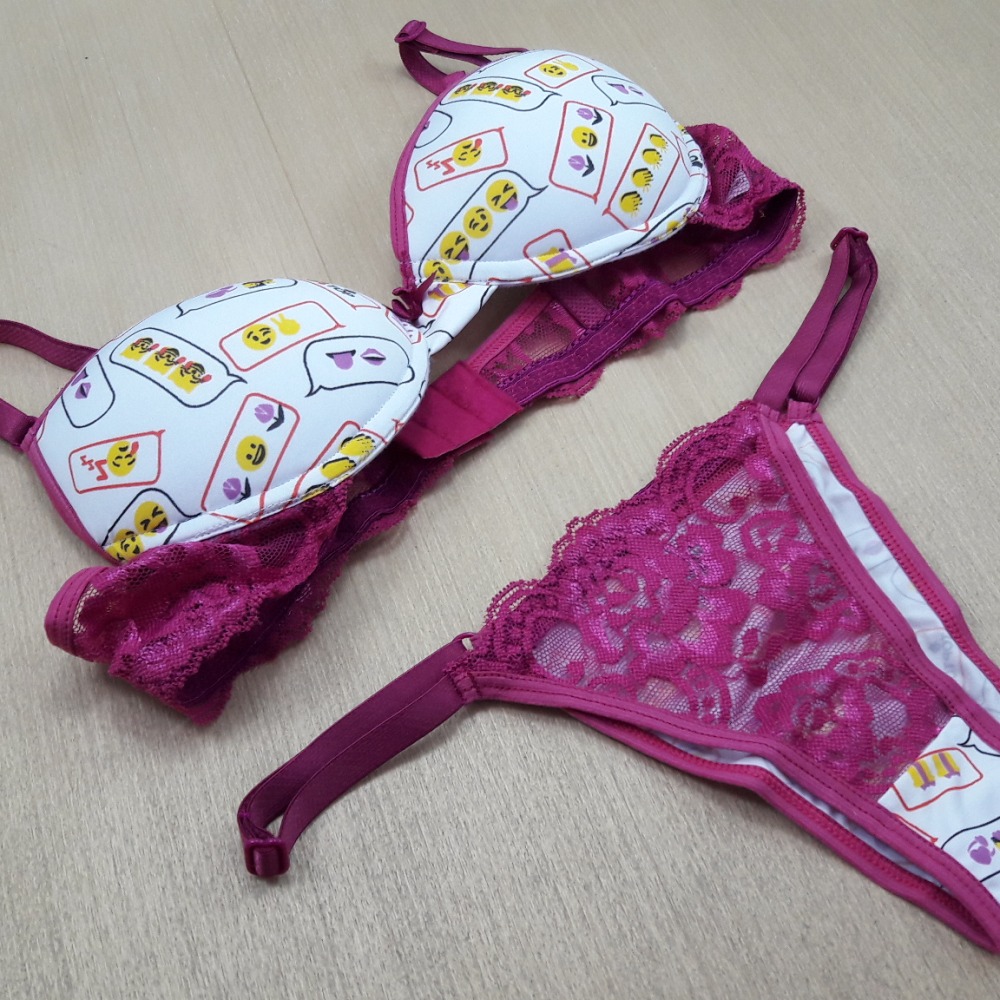 Conjunto Juvenil em Microfibra e Renda - Lingerie BR - Atacado