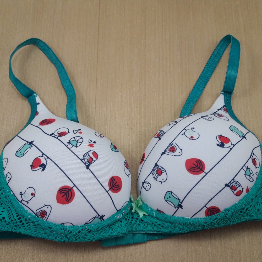 Conjunto Juvenil em Microfibra com Detalhe em Renda - Lingerie