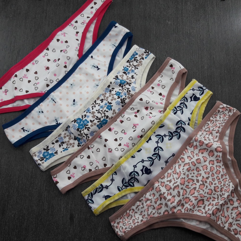 Kit Calcinha Poliéster Estampado - Lingerie BR - Atacado para