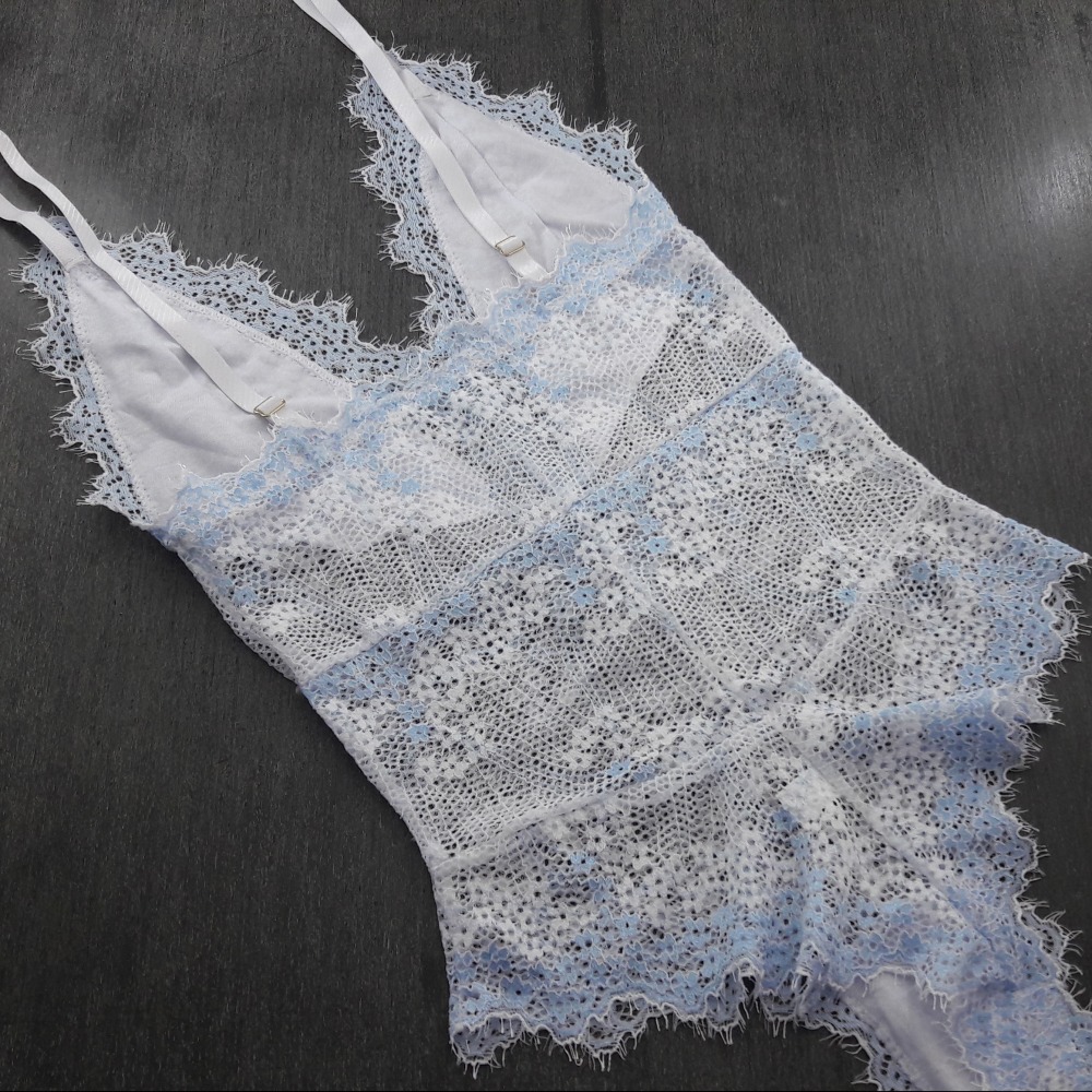 Body Renda Bicolor - Lingerie BR - Atacado para Revenda