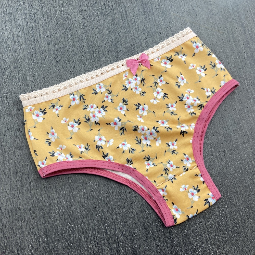 Kit 5 Calçolinha Infantil em Poliéster Estampado - Lingerie BR